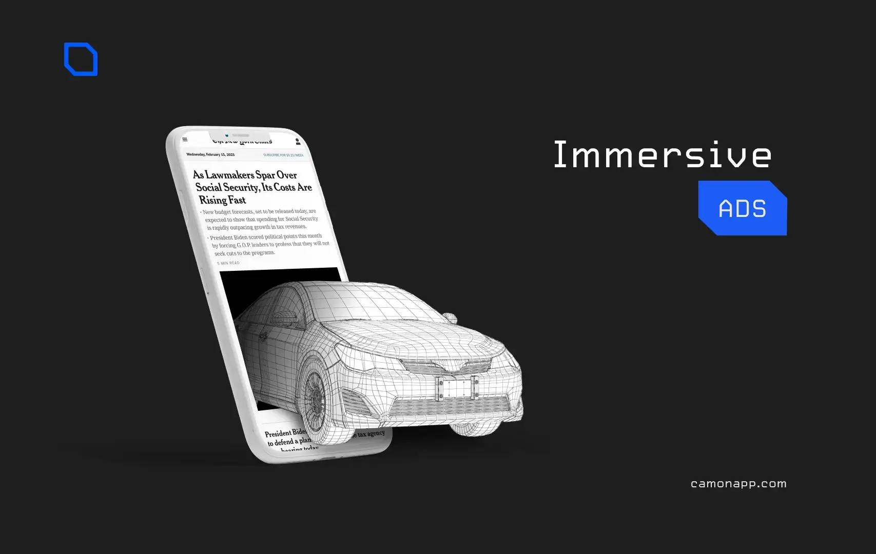 Immersive Ads - CamOn